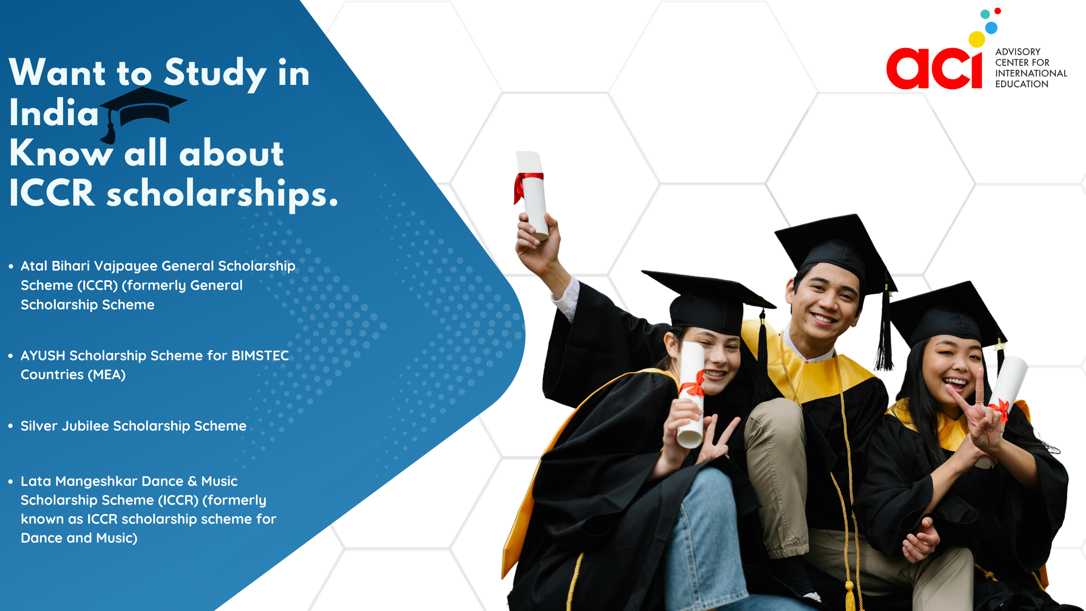 Want to Study in India, Know all about ICCR scholarships. | ACIE ...